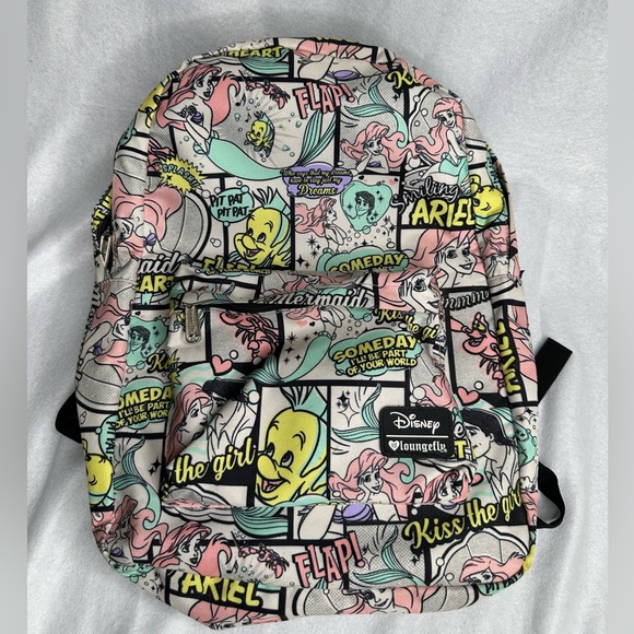 Loungefly | Bags | Ariel Loungefly Comic Backpack | Poshmark